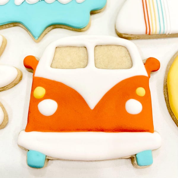 Groovy Camper Van Cookie Cutter - Perfect for 70s, Disco, Summer, and ...