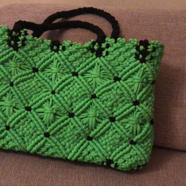 Macrame Bag Tutorial Macrame Bag Pattern Macrame Bag for Beginners ...
