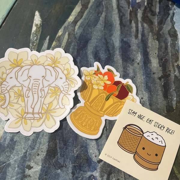Thip Kao Sticker - Etsy