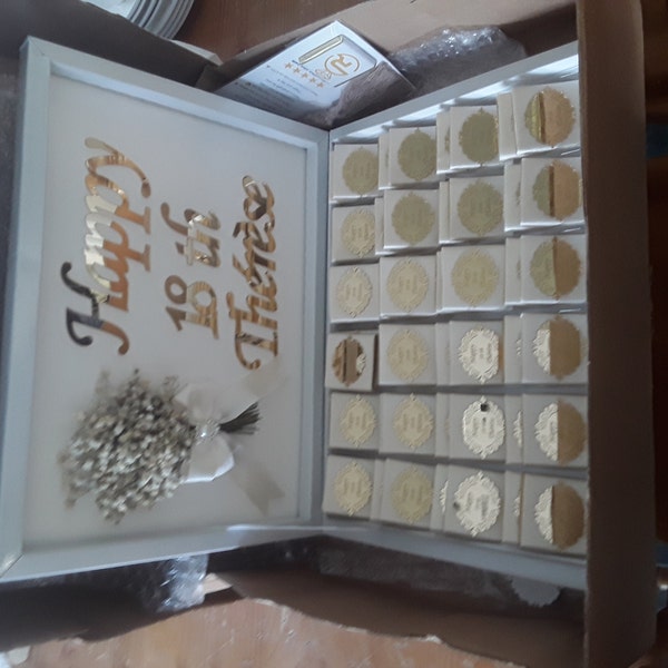 Cream Color Concept Chocolate Box, Wedding Favors, Engagement Chocolate ...
