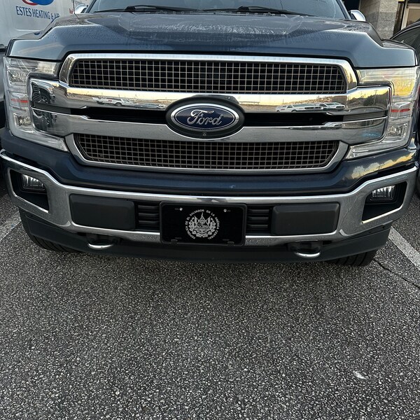 Mexican American Decorative Front Car Plate - Etsy