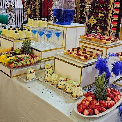 Plinth Food Riser Bulk Package Flower Tower Display Cake Stand MDF ...