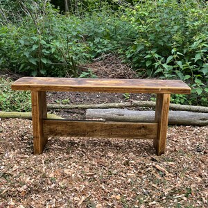 Rustic Bench Seat - Etsy UK
