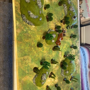 Quality Stone Pillar Set Exceptionally Hand Crafted Dnd Terrain for ...