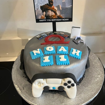 PERSONALISED Wedding Cake Toppers GAME OVER PS4 Bundle - Etsy