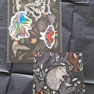 The Cornish Oss Fine Art Print Size A5 A4 A3 Illustration Wall Art Folk ...