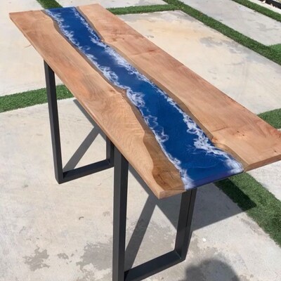 H 28 Inch, Console Table Legs, U Shape, 1 Pair, W5033B - Etsy