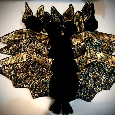 Black and Gold Halloween Digital Paper Seamless Witch and - Etsy