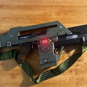 M41A Pulse Rifle Aliens Screen Accurate for Nerf Magazine Base Plate ...