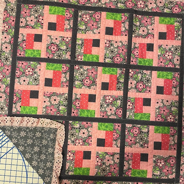 Ruffle Baby Girl Quilt Pattern, Ruffle Quilt Pattern, Baby Girl Quilt ...