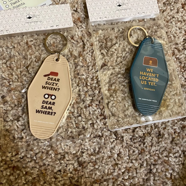 Wes Anderson Movie Inspired Retro Motel Key Fob - Etsy