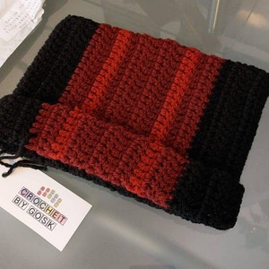 Clancy Beanie PDF PATTERN Overcompensate Balaclava Inspired Tyler ...