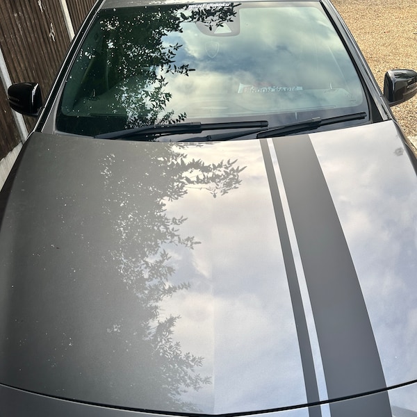 Universal Car Racing Bonnet Stripes, Stripes for Hood, Racing ...