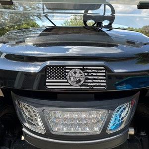 EZGO TXT or RXV Front Cowl Badge Plate Emblem 3 Layers of Acrylic - Etsy