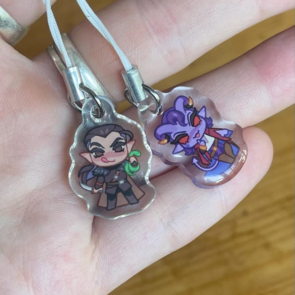 1in Critical Vox Machina Mini Charms (RESTOCKED!) - Etsy