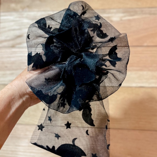 Black Lace Bat Embroidered Lace Bats Lace Bats Black Halloween ...