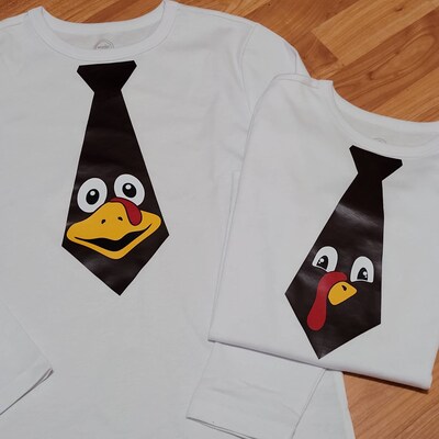 Turkey Tie Cuttable Design Thanksgiving SVG PNG DXF & Eps Designs Cameo ...