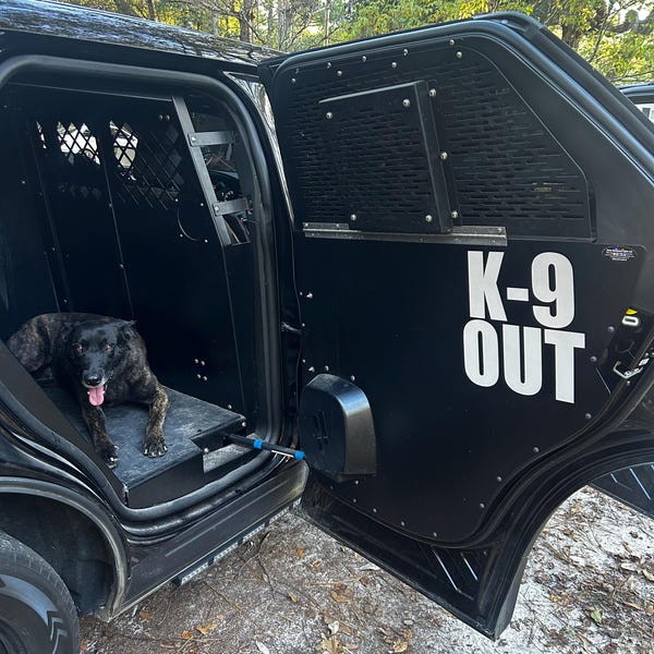 K9 Patrol Car Window Decal / Sticker / K-9 Police Dog / Caution ...