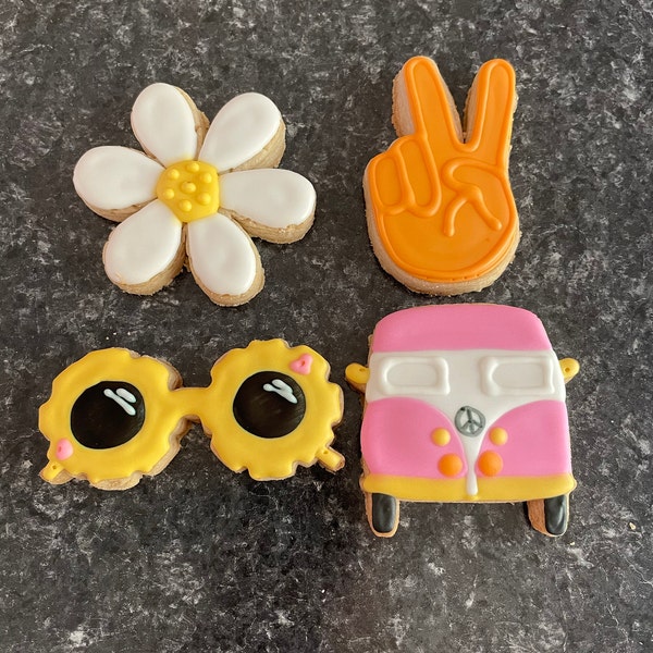 Groovy Cookie Cutter Set - Etsy