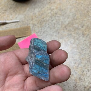 Labradorite Chunk, Rough Labradorite, Raw Labradorite Stone for Anxiety ...