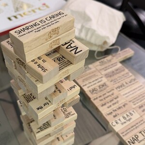 Customizable Team Building Block Tower / Business Icebreaker Game / Fun ...