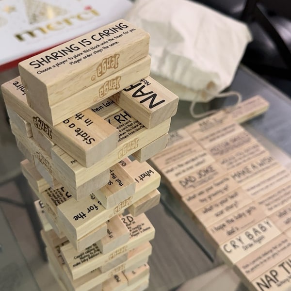 Couples Date Night Drinking Block Tower Game / Drunk Adult Fun Tumble ...