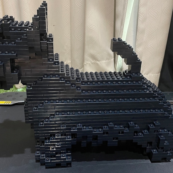 Standard Poodle Dog Sculptures 3D Building Blocks DIY Model Kit - Etsy