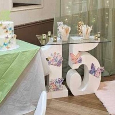 Large GRAD Table Base Foam Letters GRAD Party Decor Party Decorations ...