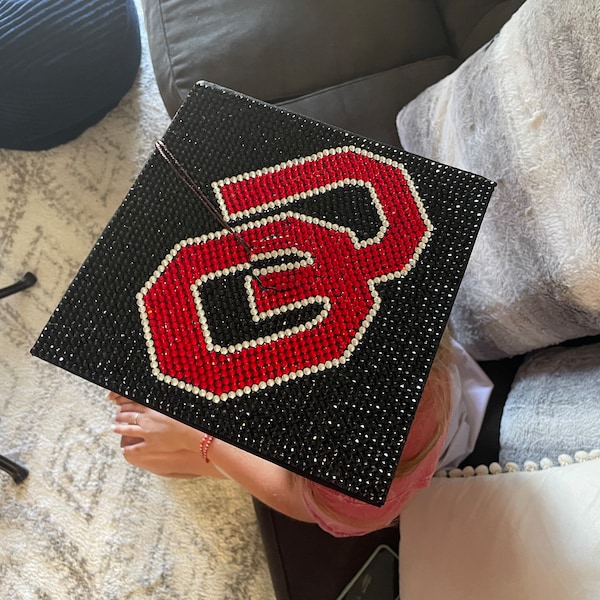 Graduation Cap Custom Initials - Etsy