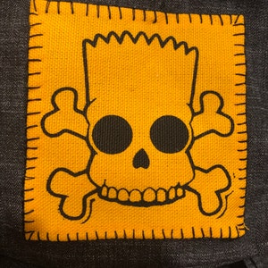 PUP Band DIY Punk Patch Canvas Patch - Etsy