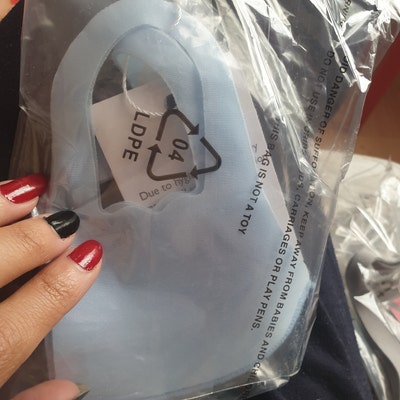 Cotton Face Mask Japanese Crane Dark Grey Print Cotton Print Reusable 3 ...