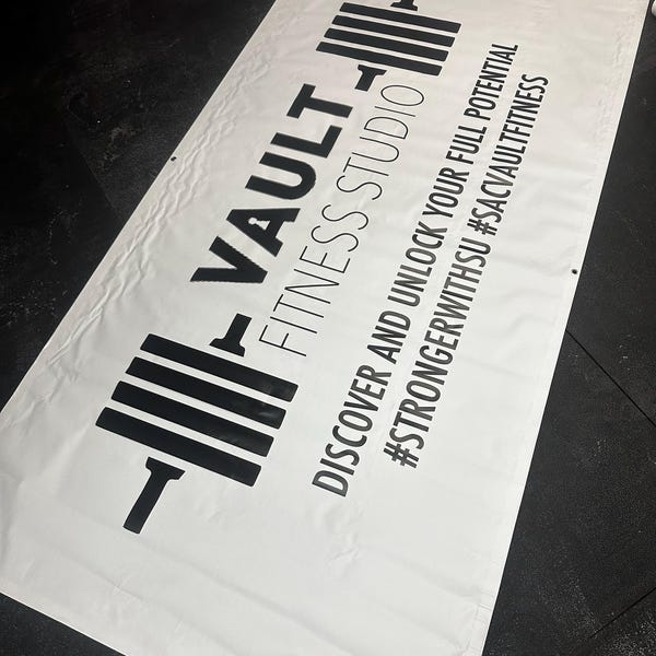 Custom Vinyl Banner, Custom Advertising Event Banner, Custom Vinyl ...