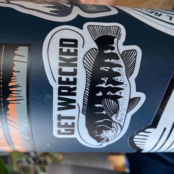 Devil Ray Tarot Holographic Sticker - Etsy