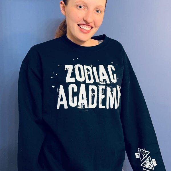 Zodiac Academy Sweatshirt, OFFICIALLY LICENSED Zodiac Academy Merch ...