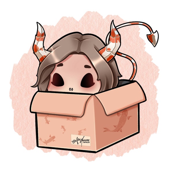 Adopt-me Box Pngtuber - Etsy