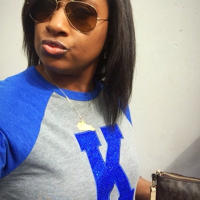 Sparkly KY k Raglan/ K Raglan/ Kentucky Raglan/ - Etsy