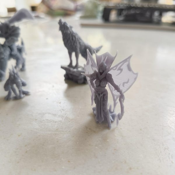 Werewolf Leader Nobles , Werewolves Mini, by My3dprintforge Dnd ...