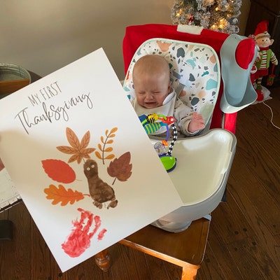 Astronaut Outer Space Handprint Art Craft Printable, Kids Toddler Baby ...