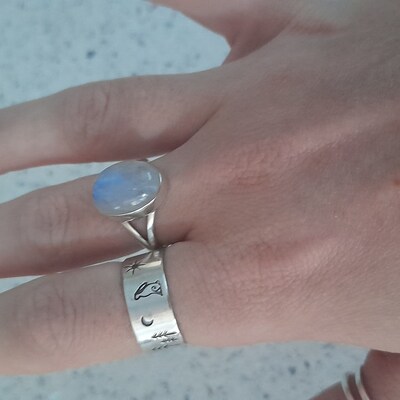 Bee Honeycomb Ring, Bumblebee Silver Ring, Cute Bee Ring, Wildlife Ring ...