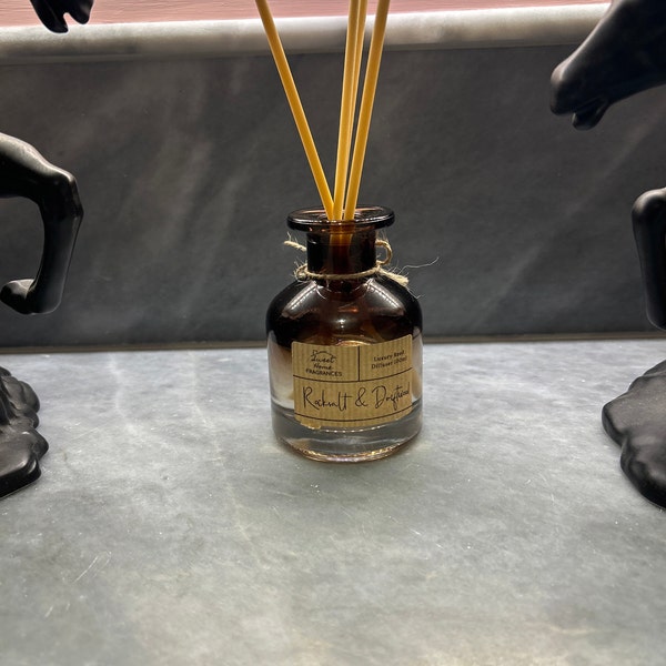 Reed Diffuser Oil Refill in 150ml or 300ml Amber Glass Bottles. Luxury ...