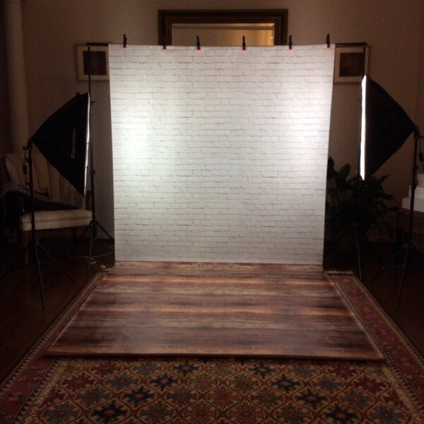 TWO in ONE Backdrop 6ft X 12ft, Vinyl Photography Backdrop, All in One ...