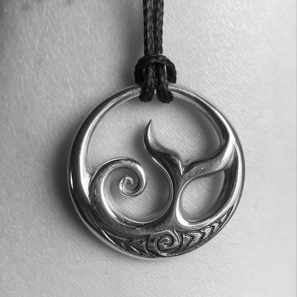 Maori Love Symbol ~solid Sterling Silver Koru~new Zealand - Etsy