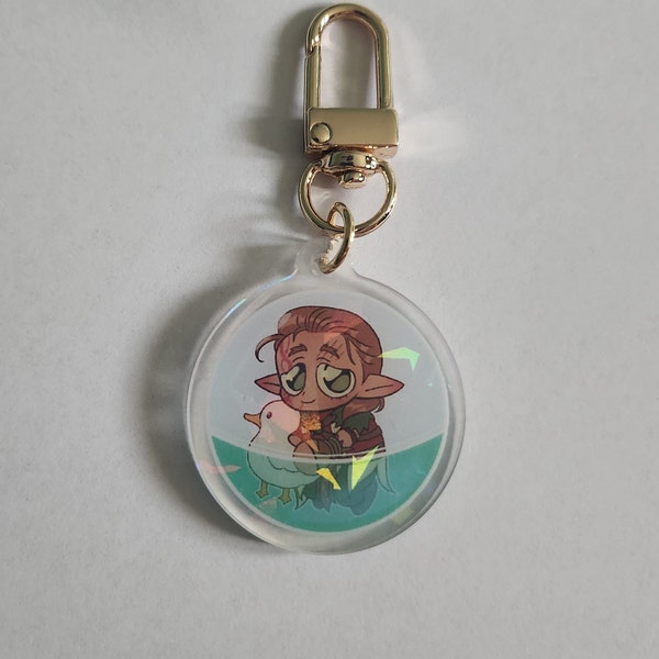 Baldur’s Gate 3 BG3 Acrylic Gachapon Keychain Minthara Astarion Wyll ...