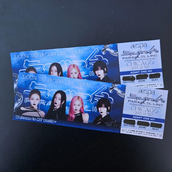 GIDLE World Tour 2024 Idol Concert Ticket Canva Template Digital ...