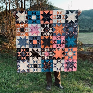 Scrap Mountain Quilt Pattern PDF Download by Themakingsofjoy - Etsy