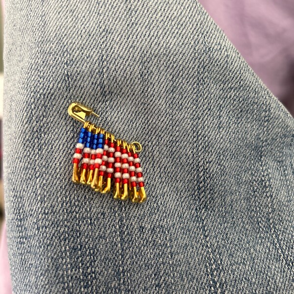 Smiley Face Pin Emoji Beaded Pin Safety Pin Jewelry Happy Face Pin ...