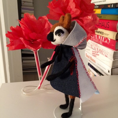 Charlotte Fox's Cloak PDF Pattern, Felt Cloak Pattern, Miniature ...