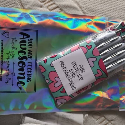 4x Funny Profanity Pen Pack Funny Pens Banter Pens Rude Pens Office ...