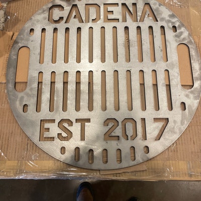 36 Inch 12 Gauge Octagon Style Fire Pit. Packers. - Etsy