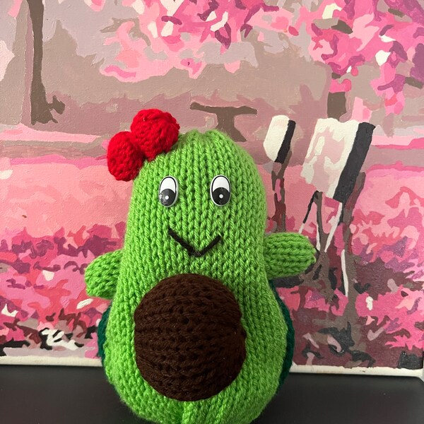 Avocado Knitting Machine Pattern Only Addi Sentro - Etsy